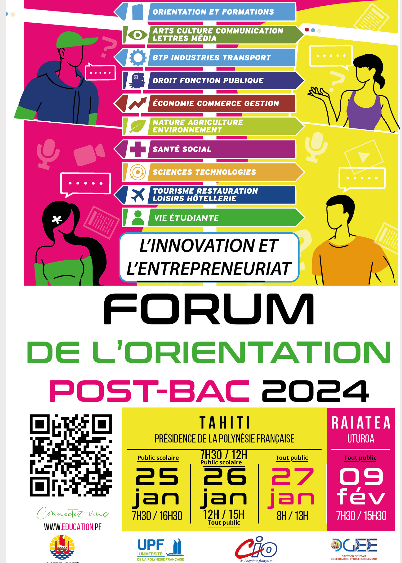 Forum Post-Bac - Direction de l'éducation et des enseignements